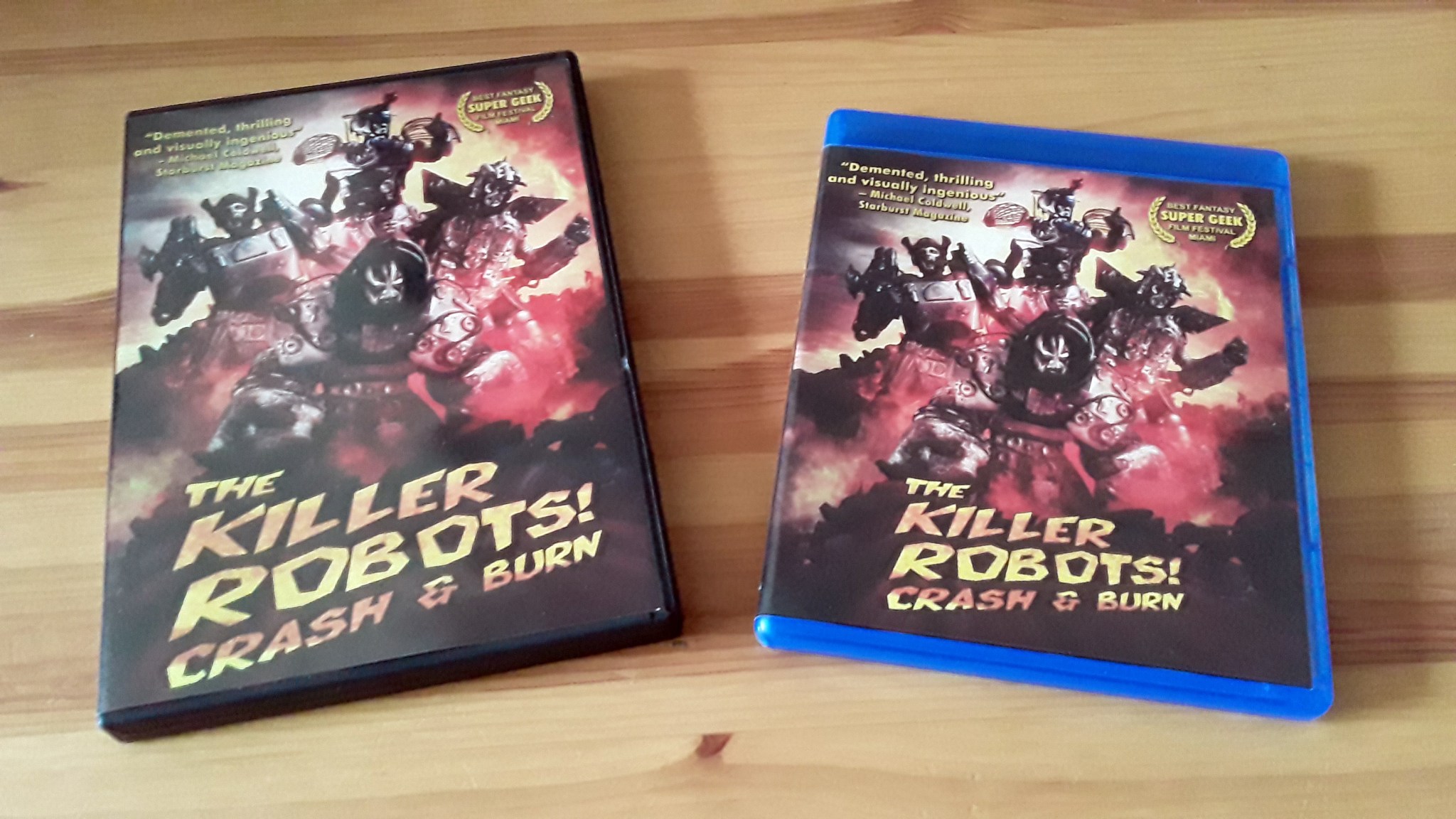The Killer Robots! Crash and Burn back on DVD and Blu Ray | The Killer Robots!